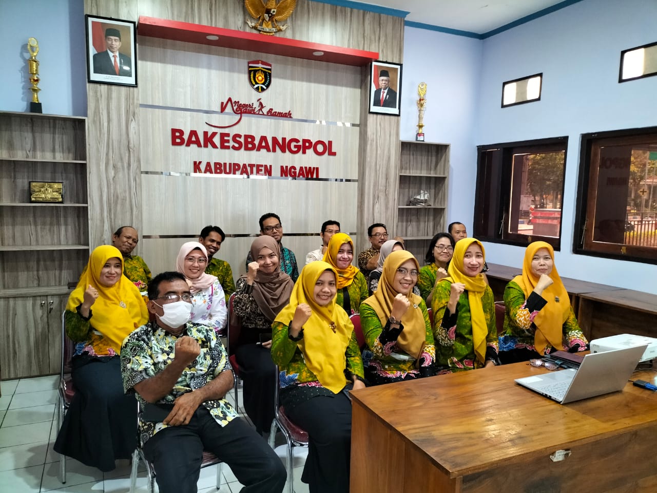 AKTIVASI BUDAYA KERJA - Badan Kesatuan Bangsa dan Politik Kabupaten Ngawi